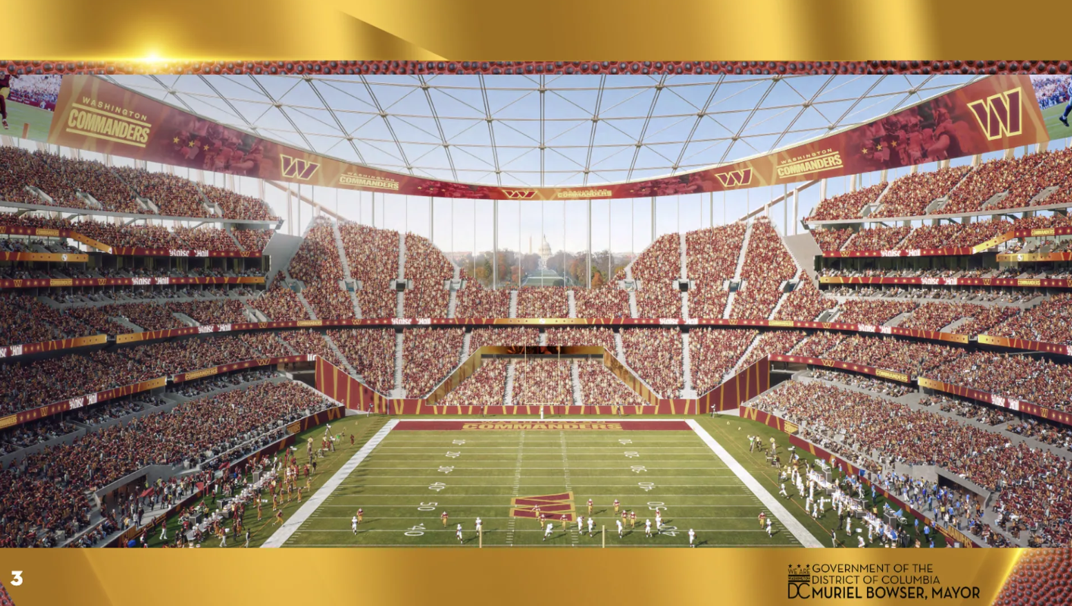 NFL to cross milestone when new Washington stadium is built